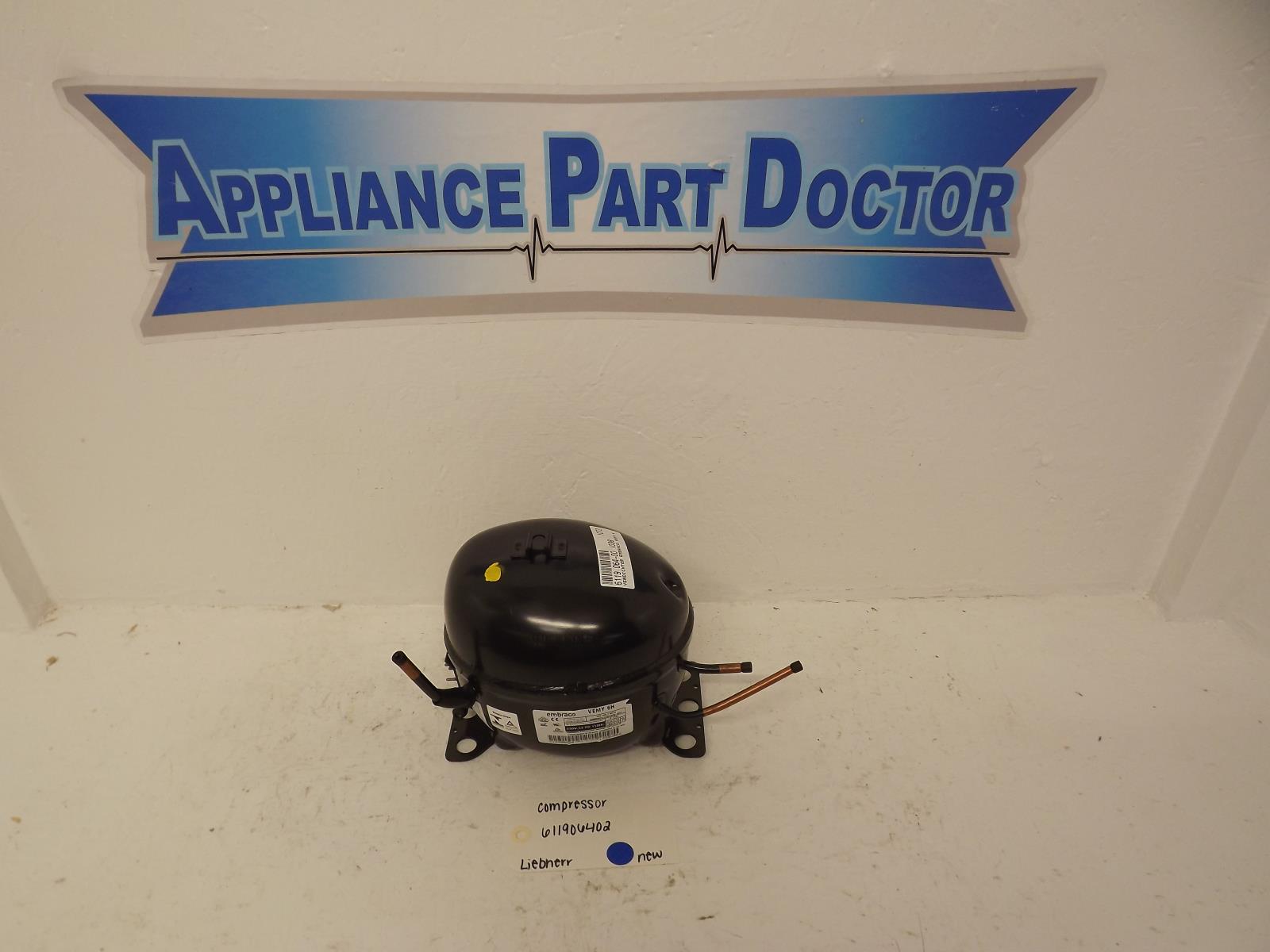 Liebherr Refrigerator 611906402 Freezer Compressor New ...