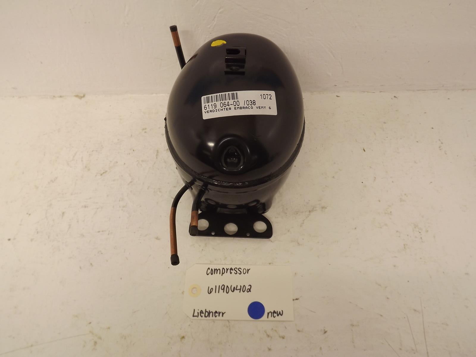 Liebherr Refrigerator 611906402 Freezer Compressor New ...